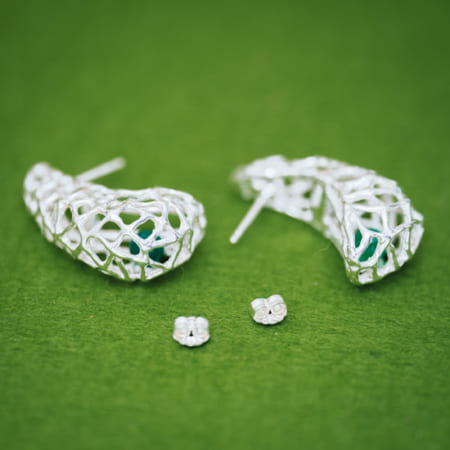 Keeper L earrings - Atelier Shinji Ginza